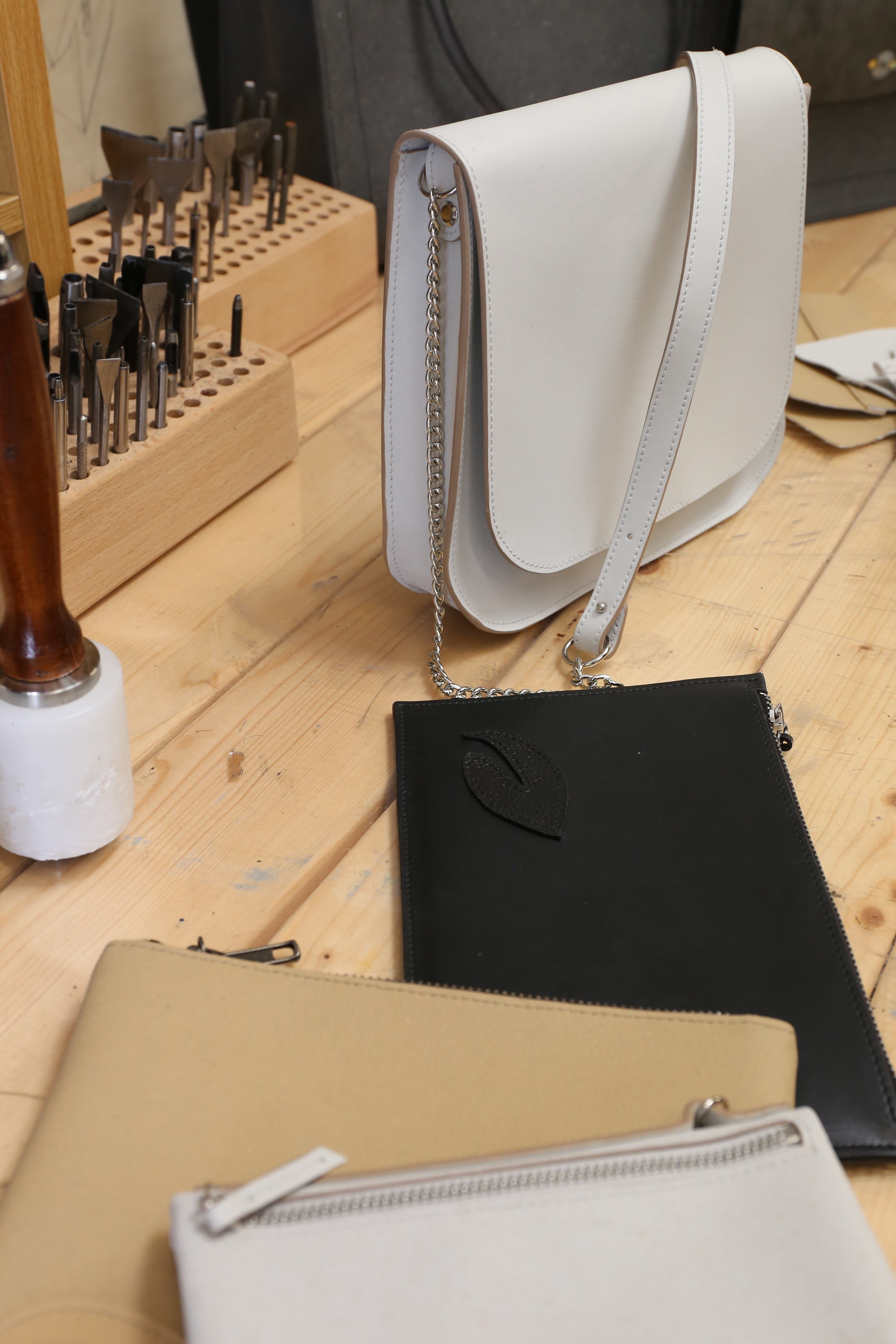 The London leather workshop calls MIRUM ‘a wonderful discovery.’